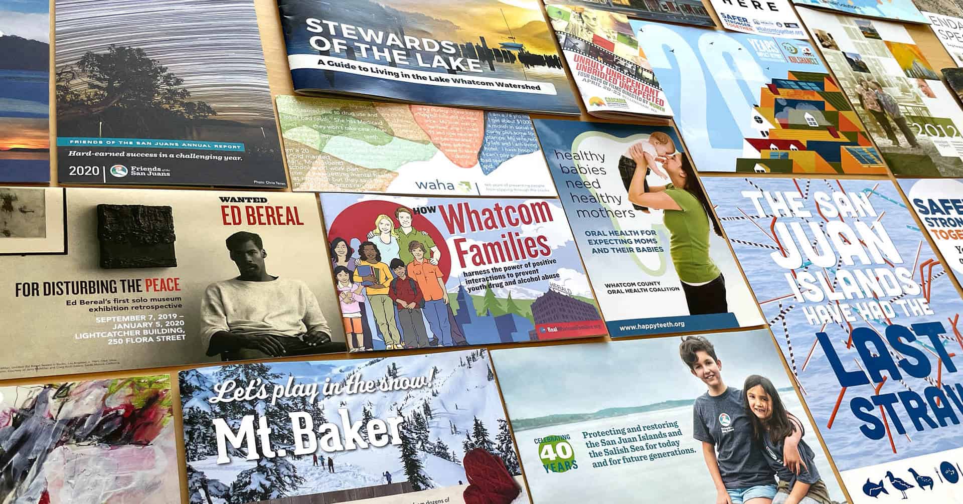 Graphic Design branding website design in Bellingham | Shew Design